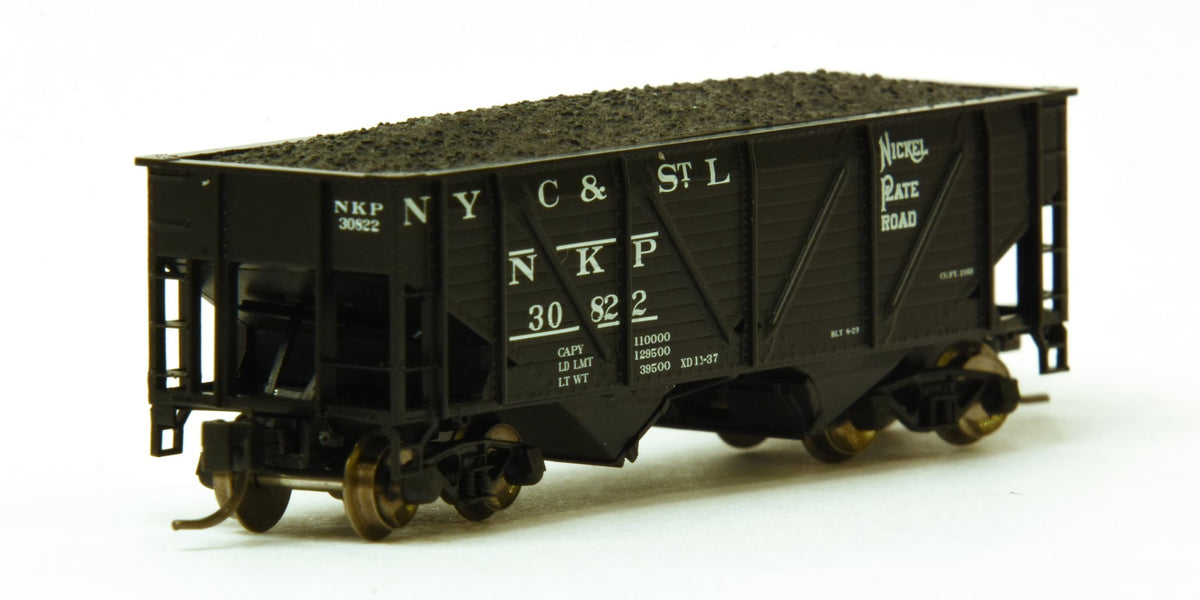 N Scale NKP Two-bay Composite Hopper – NKPHTS Shop