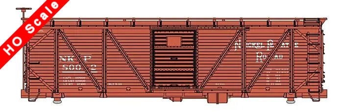 HO Scale 40-foot NKP Single Sheathed Boxcar – NKPHTS Shop